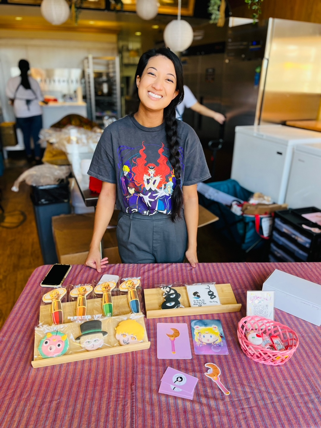 Sailor Moon cookies from Bananabelle Brown at Okayama Kobo Bakery ...